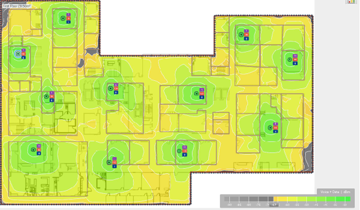 WiFi Heatmap Service - Techants
